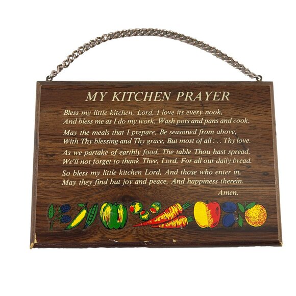 Abercrombie & Fitch | Wall Decor | Vintage Af Wood Wall Hanging Plaque ...